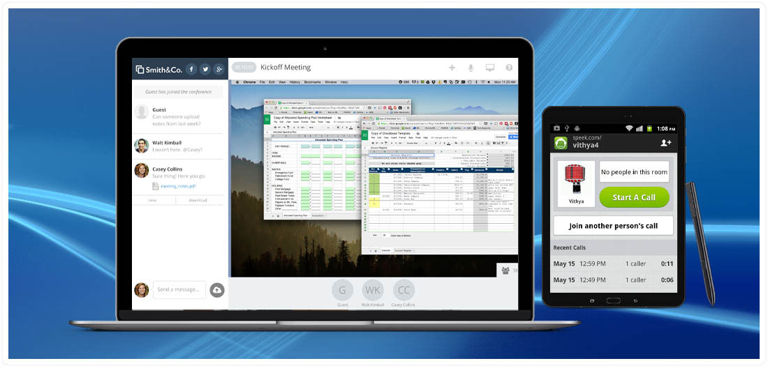 A Web And Mobile Conference Call Using Asterisk And Webrtc Hdwebsoft